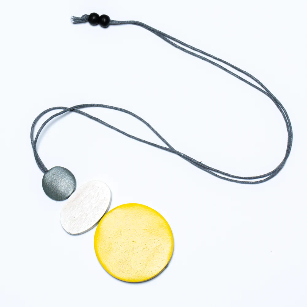 Wooden Triple Disc Pendant – Kelly's on Queen